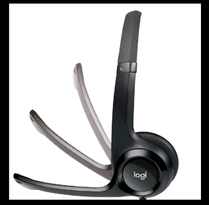 Logitech Logi Headphones Headset USB with Microphone Volume Control ...