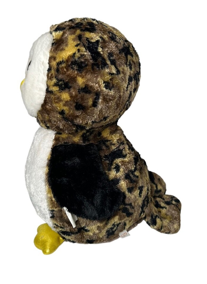 Ty Beanie Boo OWLIVER 19” Plush Camo Stuffed Owl Stuffed Animal LARGE ...