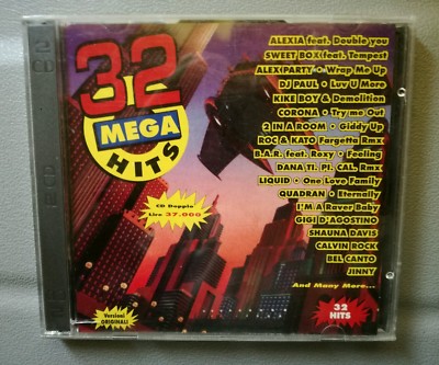 32 MEGAHITS compilation (2 CD mix 1995) | eBay
