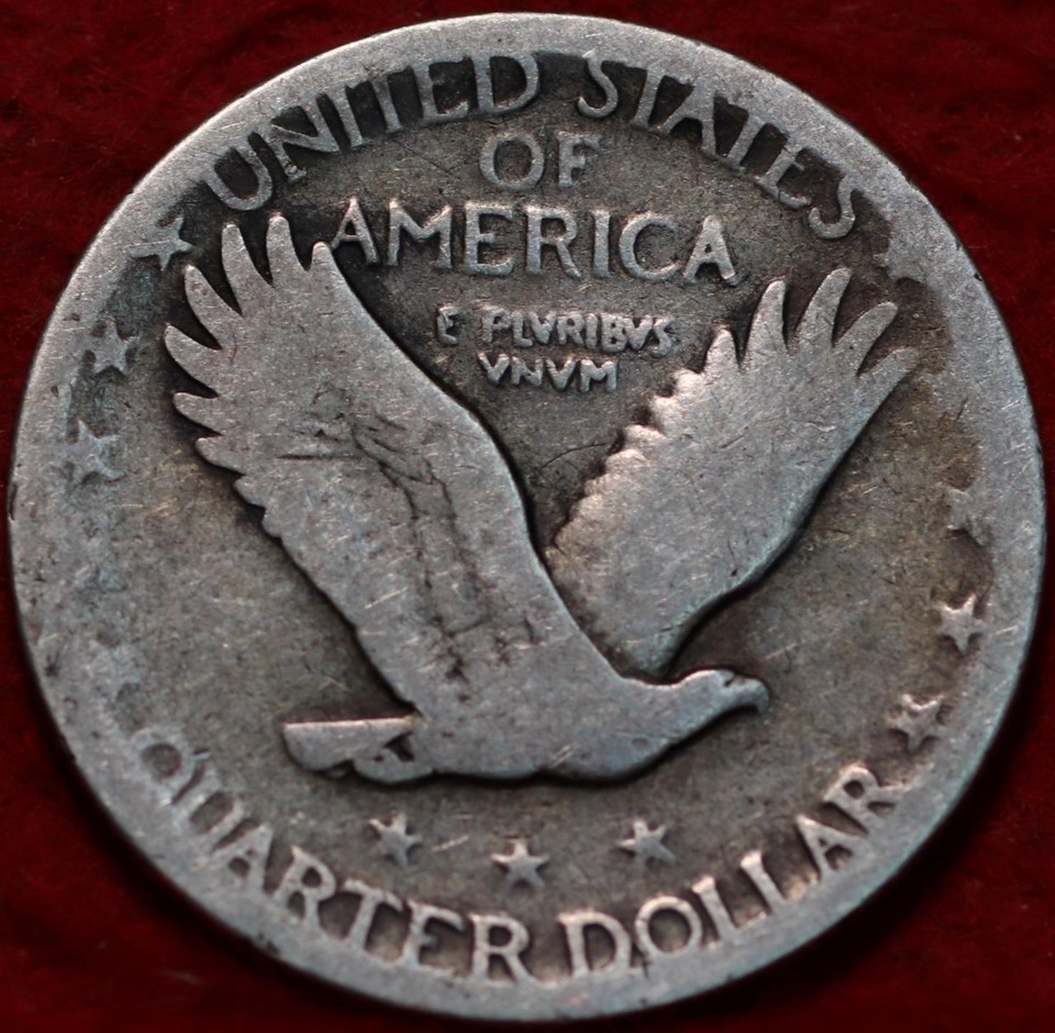1927 Philadelphia Mint Silver Standing Liberty Quarter | eBay