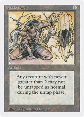 Meekstone X (1) MTG Revised Excellent/Near Mint (RG) 4RCards | eBay