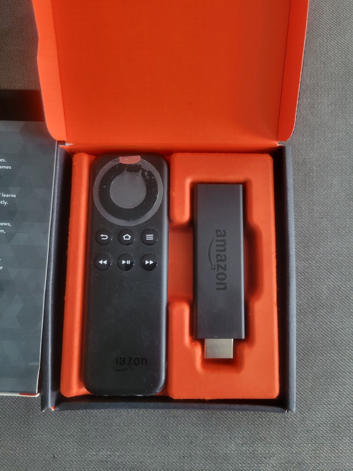 Amazon Fire TV Stick (1st Generation) Media Streamer - Black (Canada ...