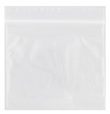 1000-Pack 2 Mil Transparent Small Plastic Clear Resealable Poly Bags 3 ...