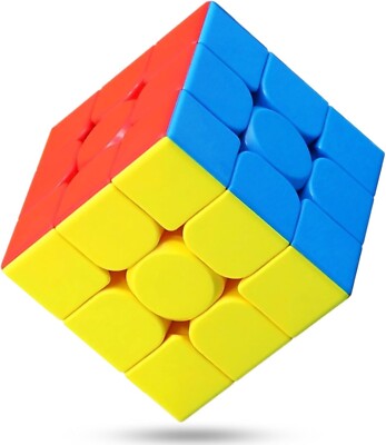 Full Size Speed Rubix Cube Smooth Magic Puzzle Rubic Twist Gift Toy 3x3 ...