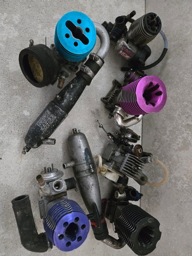 Traxxas kyosho hpi hobao thunder tiger nitro rc car engine lot | eBay