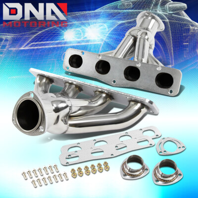 STAINLESS STEEL SHORTY HEADER FOR 51-58 CHRYSLER HEMI BLOCK V8 EXHAUST ...