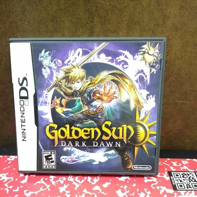 Golden Sun: Dark Dawn (Nintendo DS, 2010) Video Game Complete w/ Manual ...