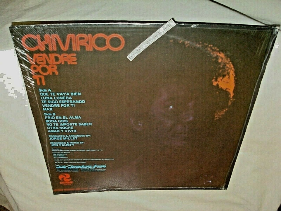 CHIVIRICO-VENDRE POR TI-COTIQUE XCS-1076 NEW SEALED VINYL RECORD ALBUM ...