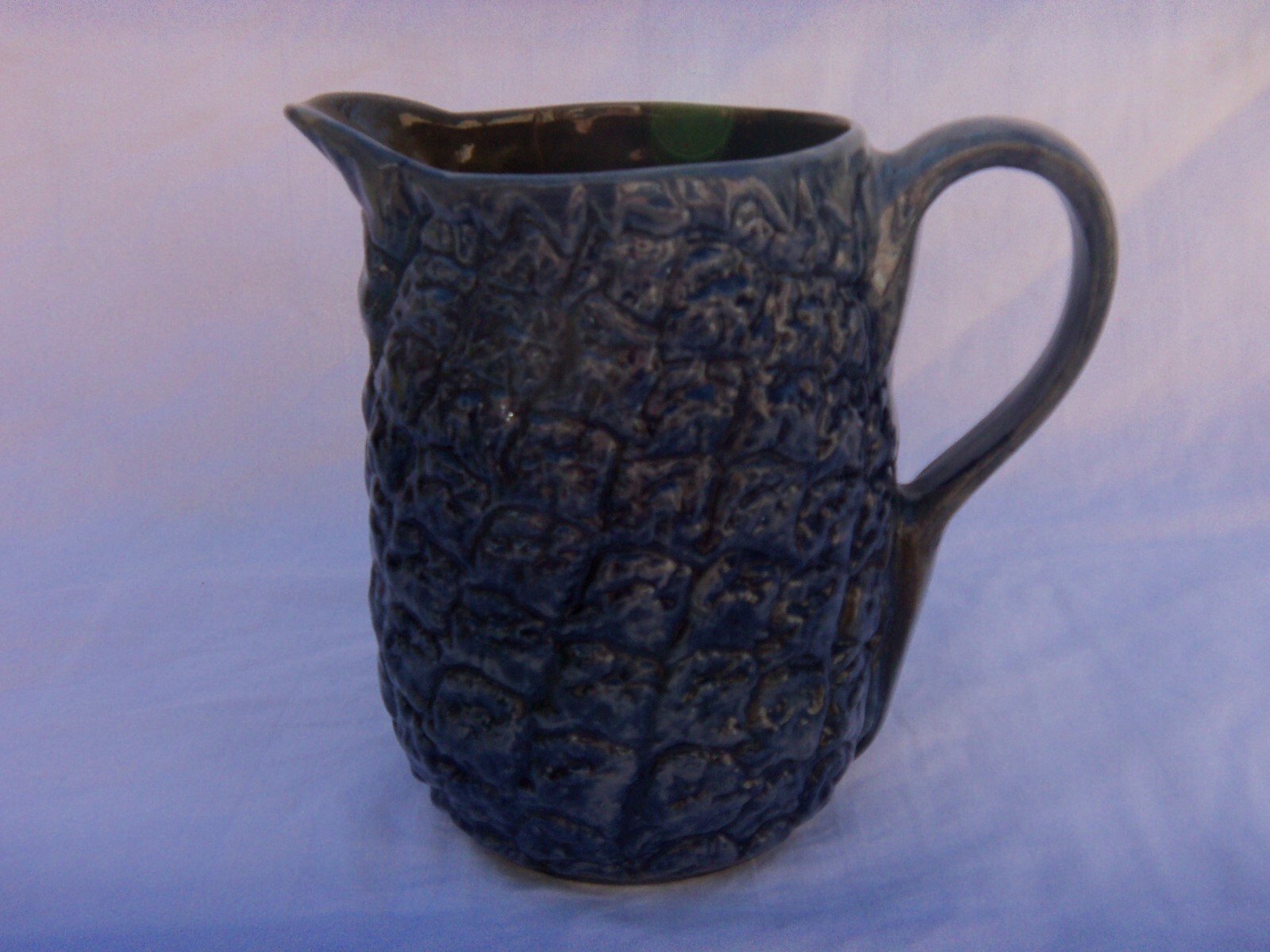 1990 BBP BEAUMONT BROTHERS POTTERY COBALT STONEWARE PITCHER | eBay