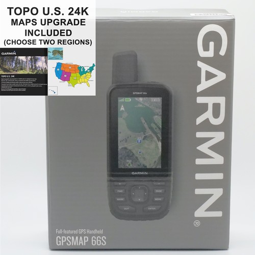 Garmin GPSMAP 66s w/ Trail Maps Upgrade TOPO U.S. 24K Choose Two ...