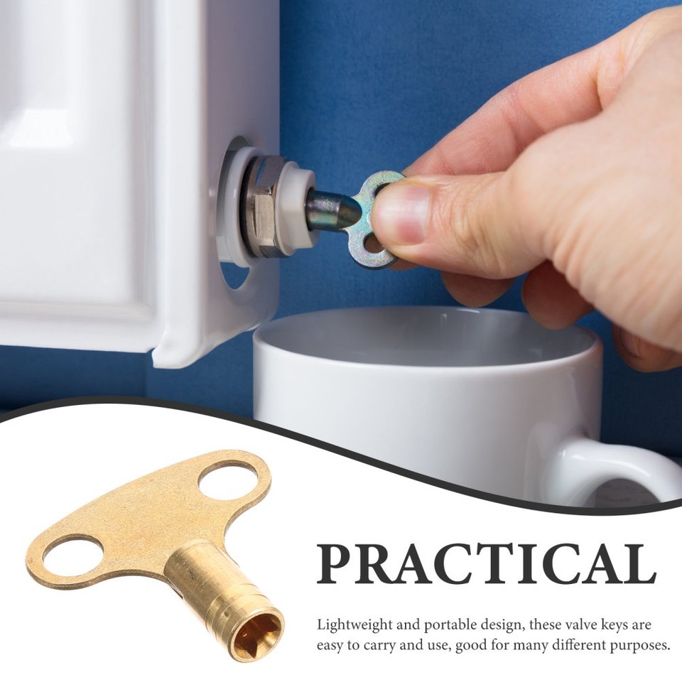 Radiator Valve Wrench Air Plumbing Key Radiator Key Water Meter Key ...