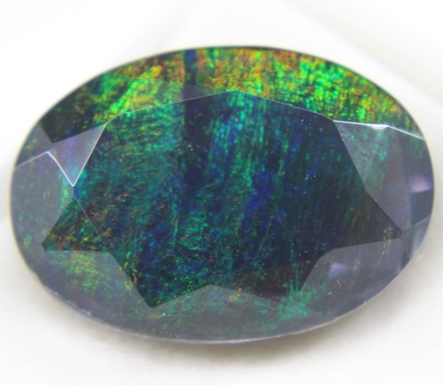 12 CT Oval Cut Triple Fire Multicolor Opal Loose Gemstones | eBay