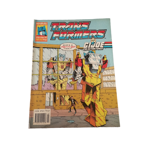 Transformers UK #257 Marvel uk 17th February 1990 Comic G1 British GI ...