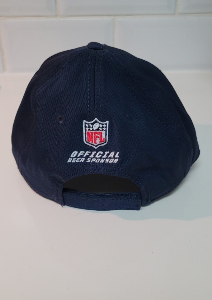 NFL Bud Light Official Beer Sponsor Adjustable Baseball Cap Dark Blue ...