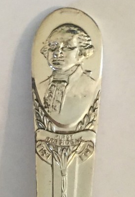 President George Washington Vintage Souvenir Spoon Collectible | eBay