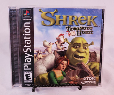 Shrek Treasure Hunt PS1 PlayStation 1 (TDK, 2002) Complete; Tested ...
