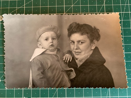 Kids Child Baby With Happy Mather Pre School Vintage Photo Ussr 1960-80 ...