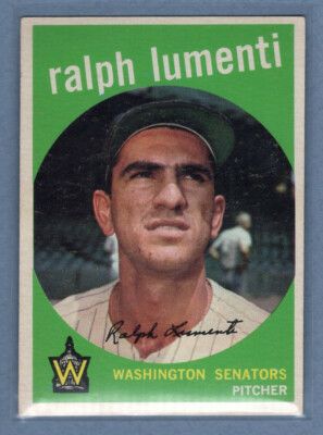 1959 Topps #315 Ralph Lumenti (3) EX-MT GO73 | eBay