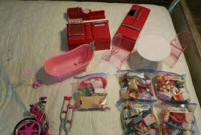 Our Generation My Life Kitchen & Table, Bath & Sickness, LOT With ...