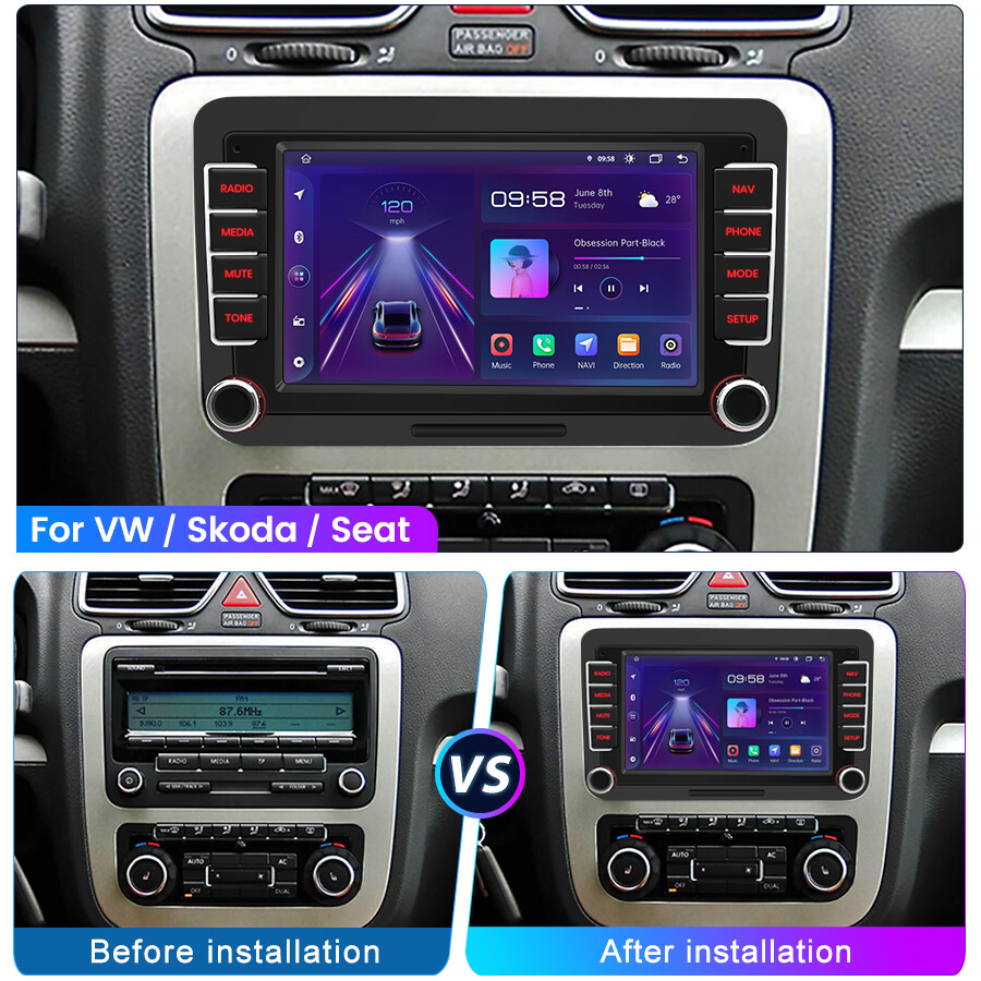 Replaced Radio On Jetta Mk5 Am Stations Not Working