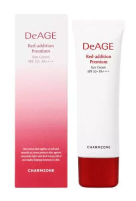 Cr?me solaire premium Charmzone DeAGE Red-addition 50 ml SPF50+ PA ...