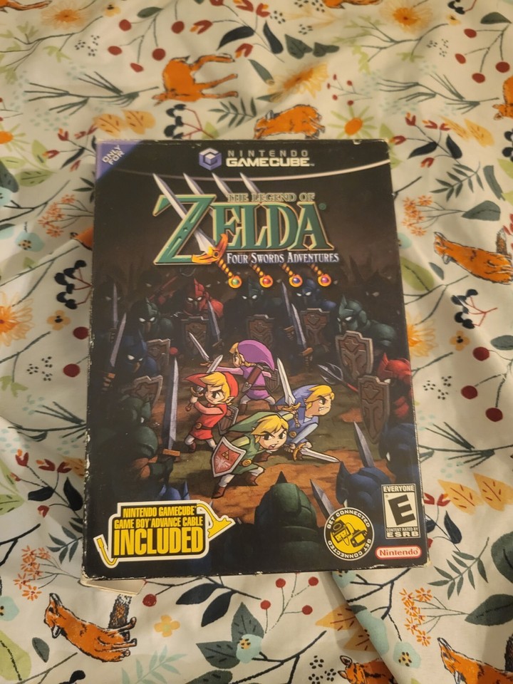 Legend of Zelda Four Swords Adventures | GameCube | Big Box Complete ...