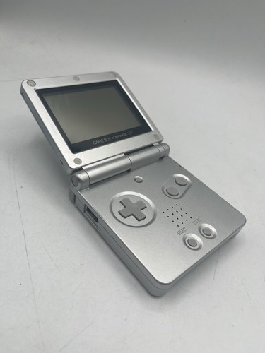 GameBoy Advance SP System Platinum Silver w/Charger | eBay