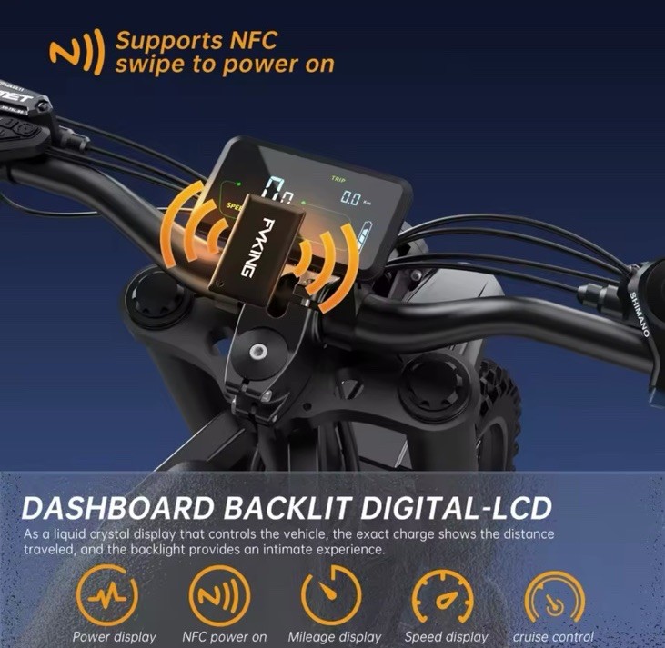 Surron Style 25” Race Electric Bike 52V 2000W Dual Battery & LCD Screen ...