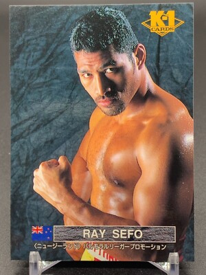 Ray Sefo K-1 Grand Prix Card 81 TCG Bandai 1997 Japanese | eBay