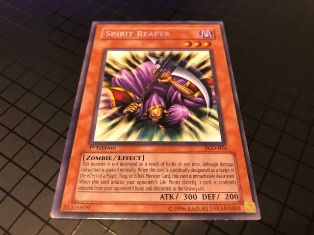 Yugioh! Spirit Reaper PGD-076 Rare 1st Edition (Near Mint) | eBay