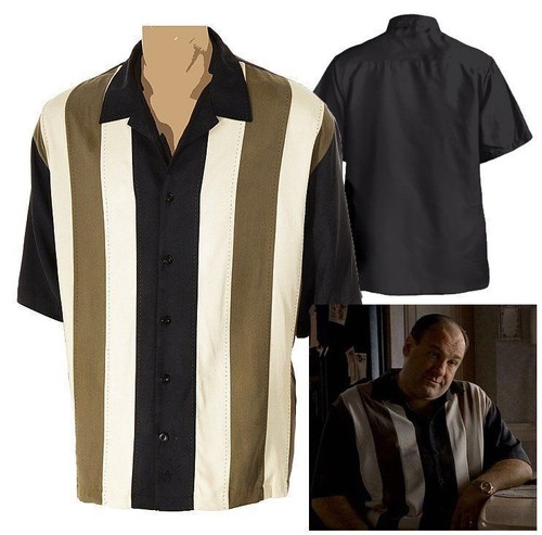 The Sopranos Tony Soprano Button Down HAWAIIAN Beaching Shirt ver 8 | eBay