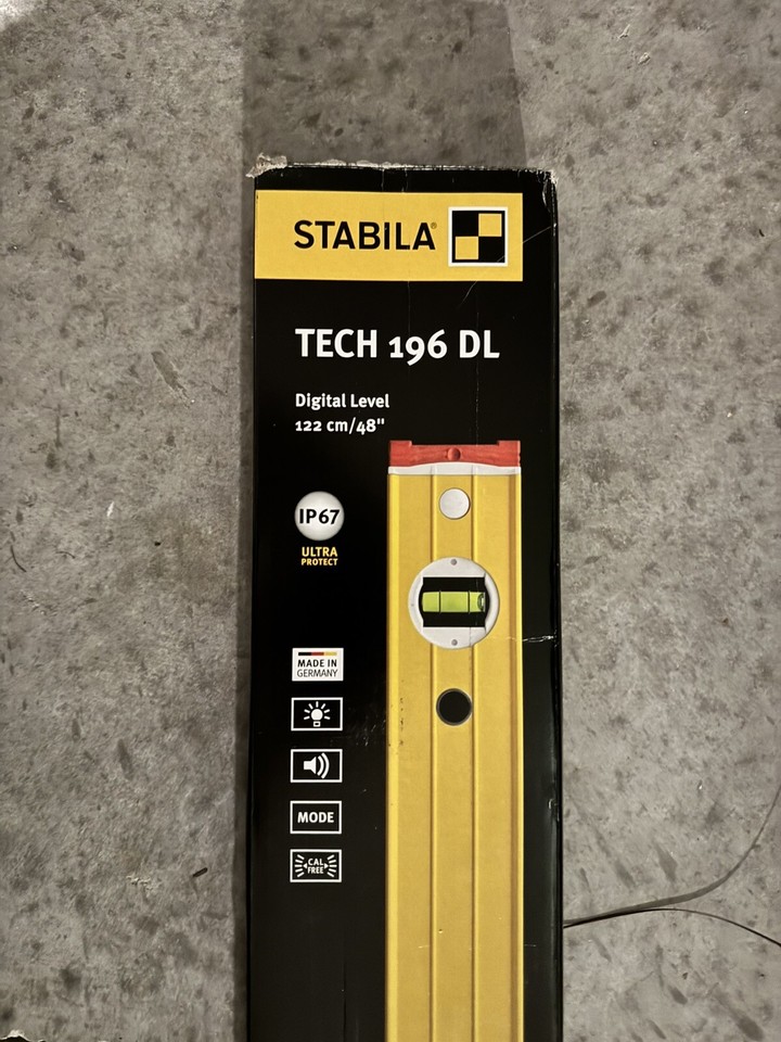 Stabila 39548 48 inch Digtal Electronic Level | eBay