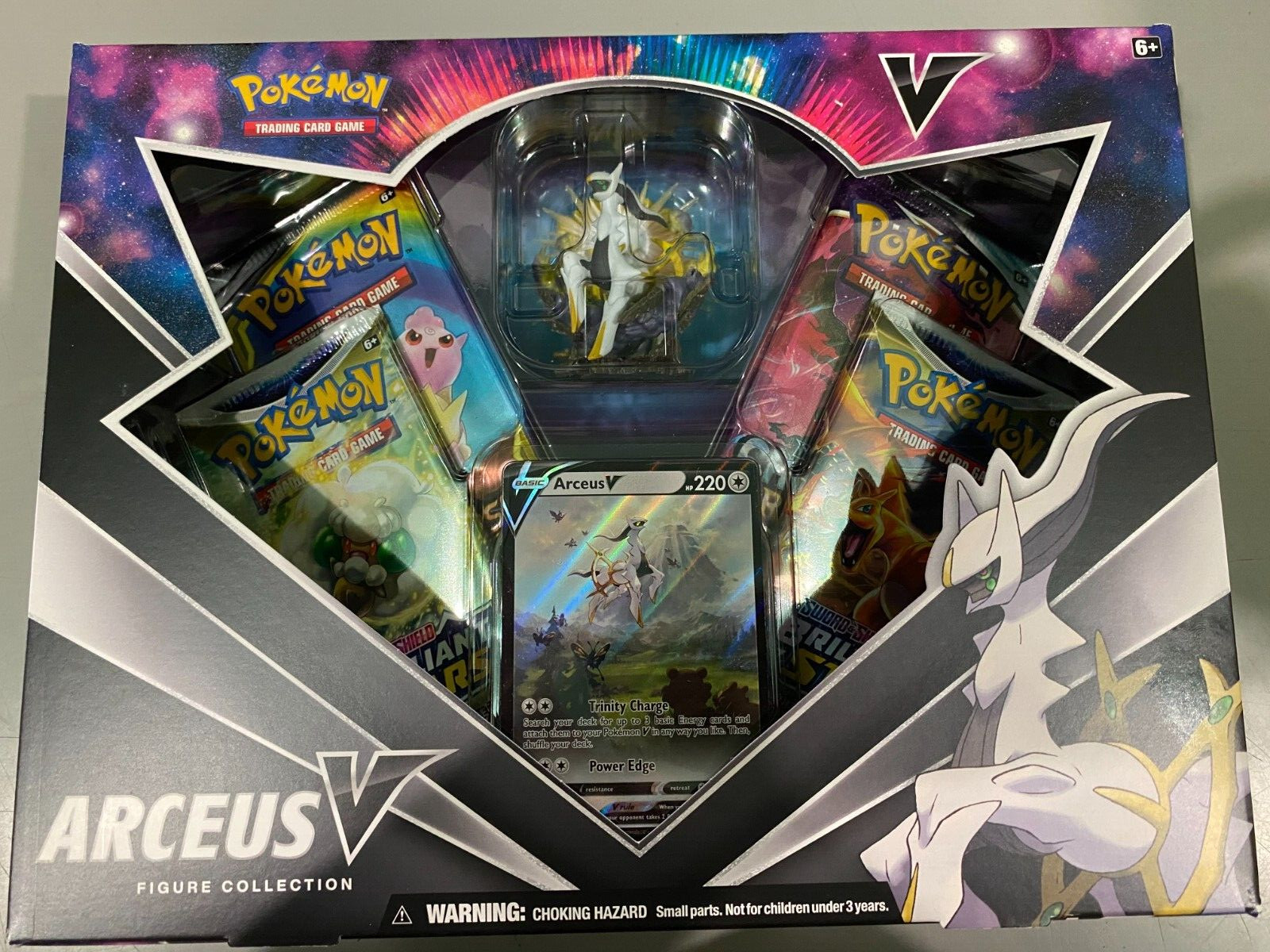 Pokemon Arceus V Figure Collection Box Card Collection Factory Sealed