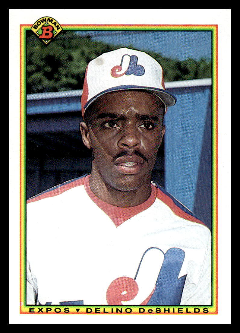 1990 Bowman #119 Delino DeShields Montreal Expos Baseball EX | eBay
