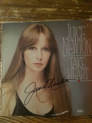 SINGER JUICE NEWTON AUTHENTIC AUTOGRAPHED/SIGNED VINYL RECORD ALBUM ...