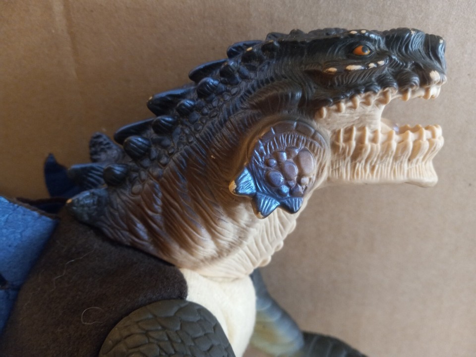 Vintage 12" Godzilla Plush With Vinyl Head & Arms 1998 Toho Toys ...