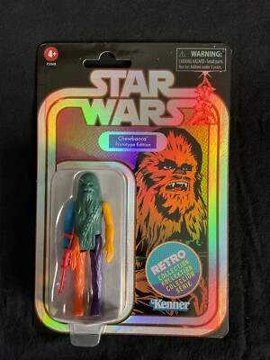 Star Wars Chewbacca Prototype Edition Retro Collection Green Body ...