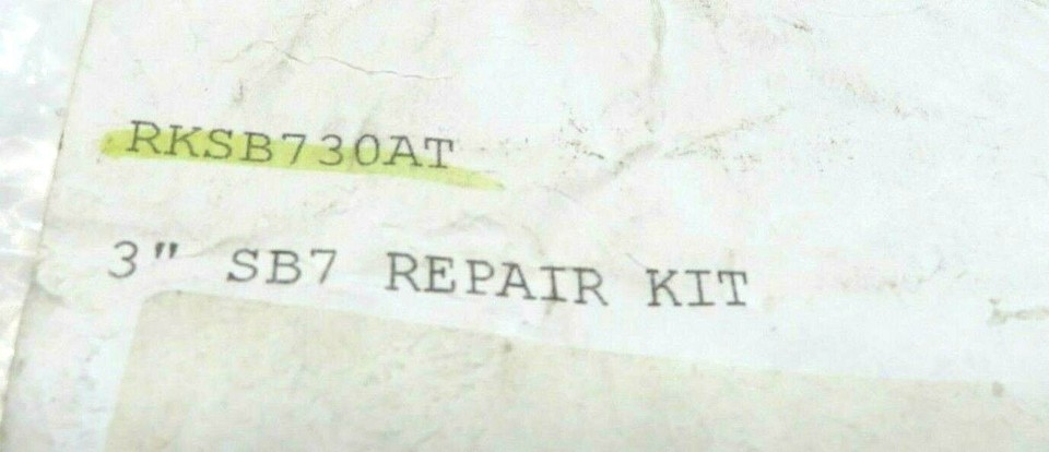 NEW SVF FLOW CONTROL RKS-B7-30-AT 3" SB7 REPAIR KIT RKSB730AT | eBay