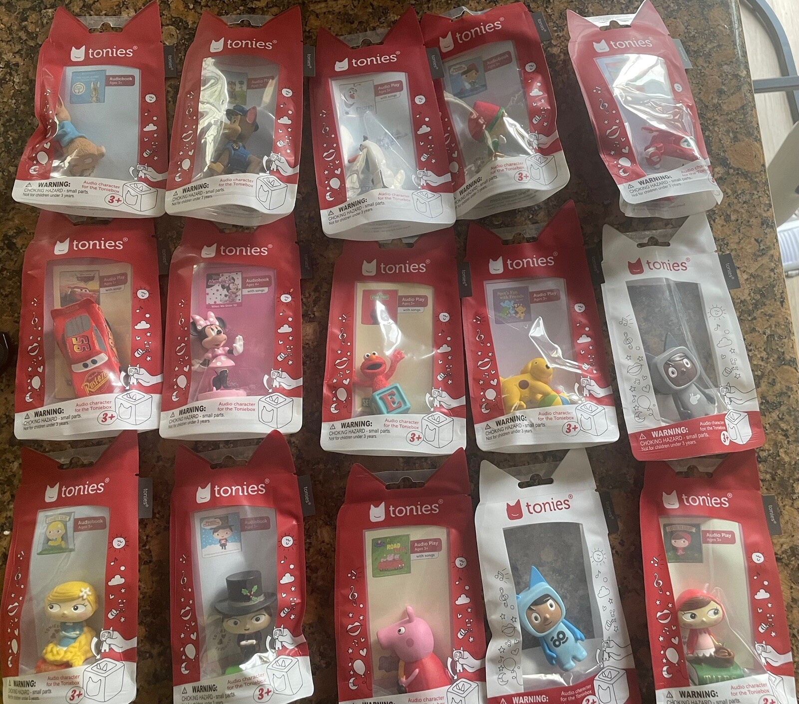 Lot of 15 Tonies Audio Storytime Characters for Toniebox - NEW Sealed ...