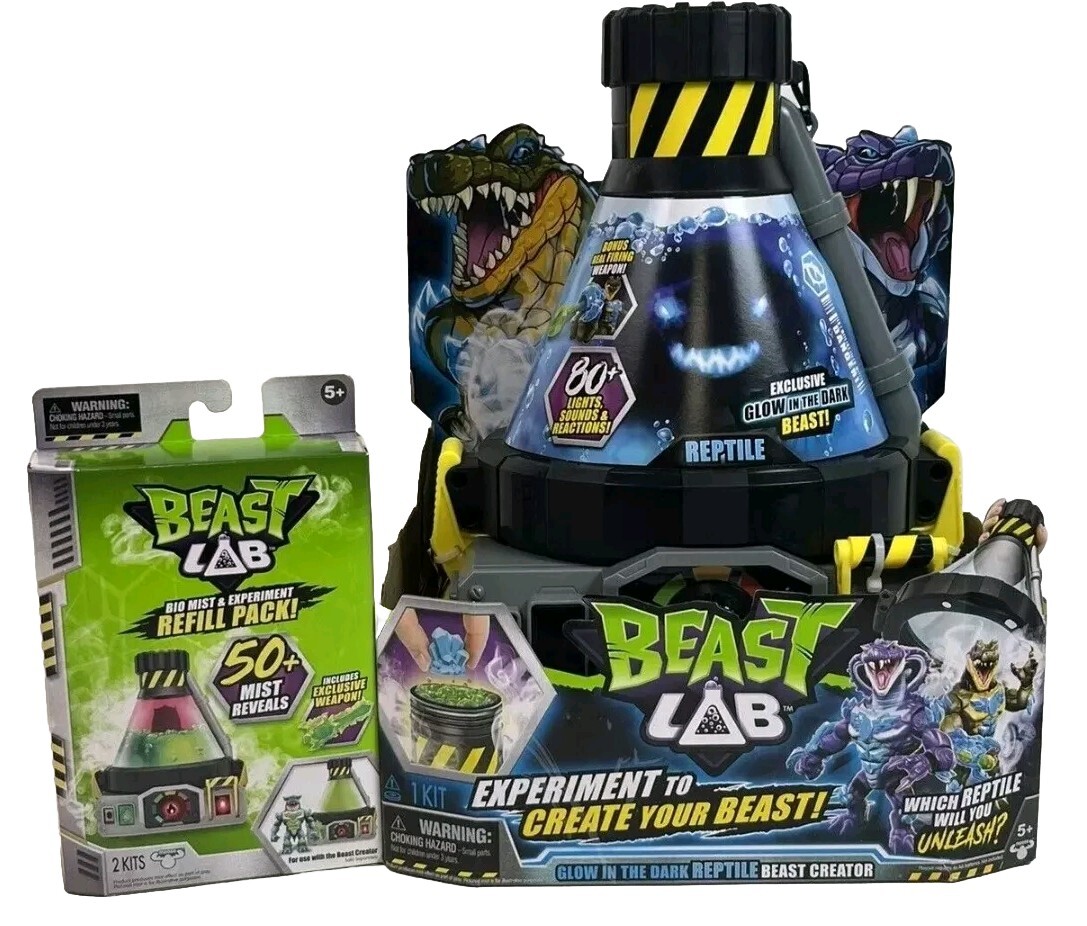Beast Lab Reptile Exclusive Beast Creator, Real Bio Mist and 80+ Lights ...