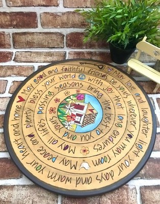 TABLE TALK 18" LAZY SUSAN 2015 STUDIO BY DEMDACO FROM ARTIST SHARON ...
