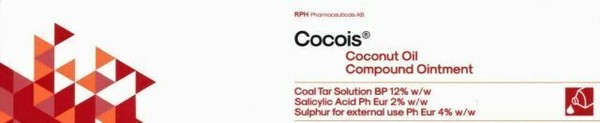 Cocois Ointment Coconut/Coal Tar/Sulphur/Salicylic Acid Scalp Treatment ...