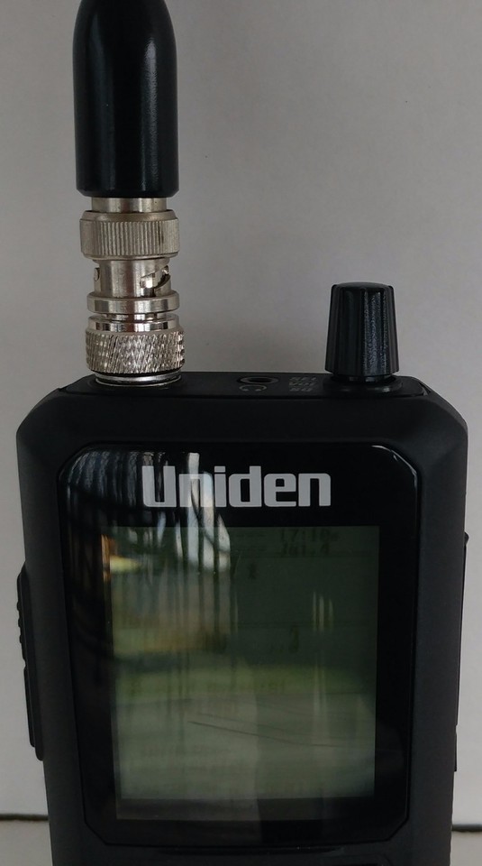 SMA/BNC ANTENNA ADAPTER Uniden BCD396T BCD396XT BCD436HP HOME PATROL ...