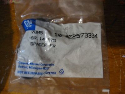 OEM GM Front Spacer black LOT Of 10 # 22573334 | eBay