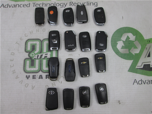 Mixed Make and Model Flip Key Fobs Already Cut Tested Lot of 16 | eBay