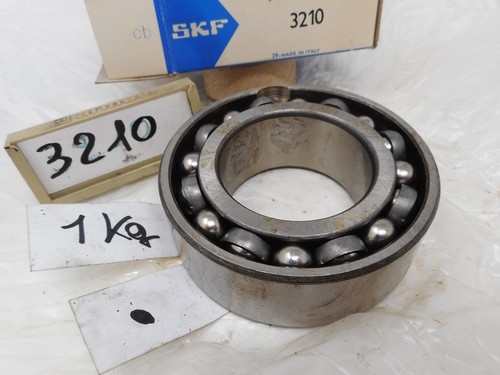 SKF 3210 Ø 50x90x30 2 Crown Ball Oblique Bearing, 2MM | eBay