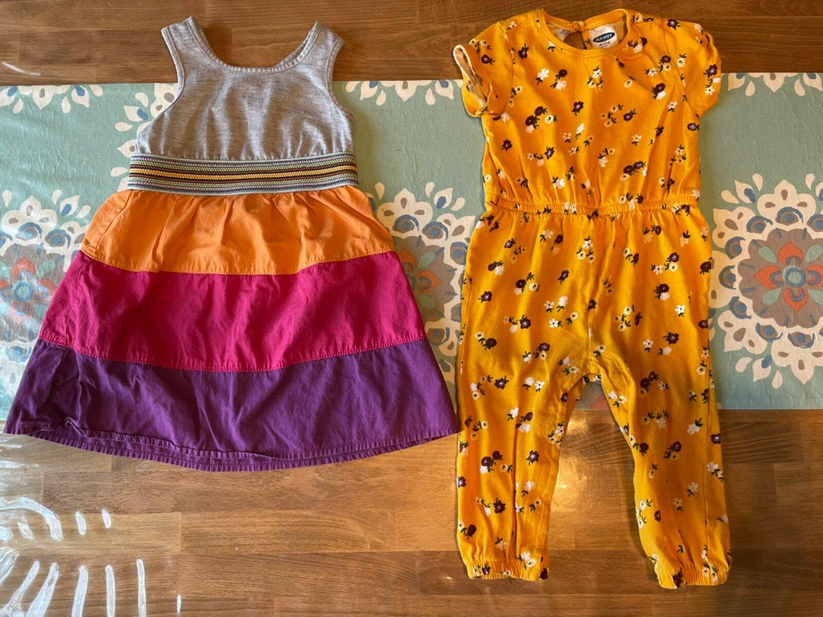 Girls Mixed Clothing Lot 18Mos 24 Mos 2T Raincoat Jacket Dress Tops ...