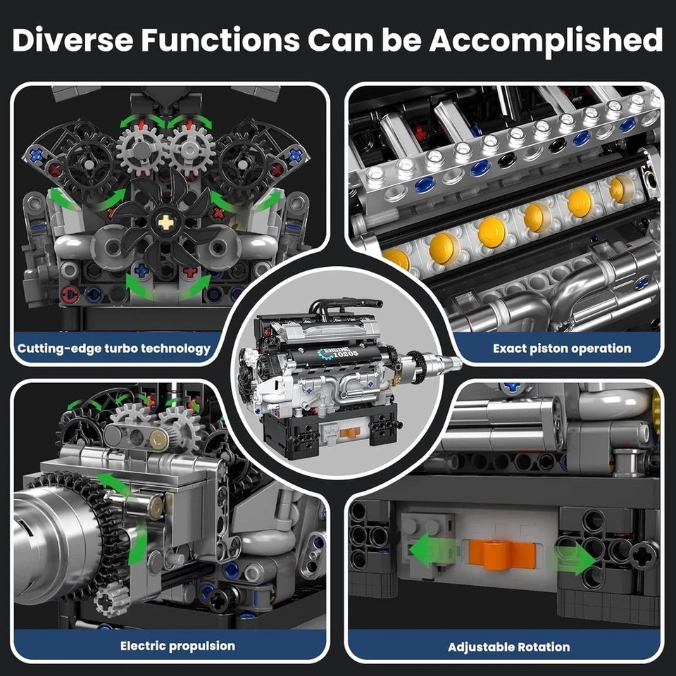 RR V12 Engine Kits That Runs, Build Your Own Combustion Engine, Model ...