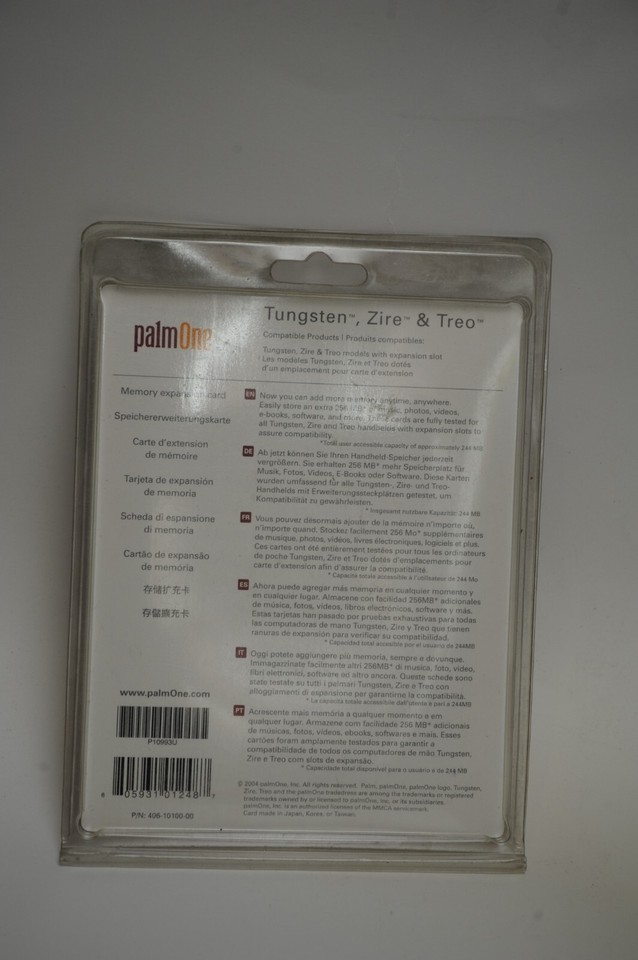 PalmOne P10993U 256 MB Memory Expansion Card | eBay