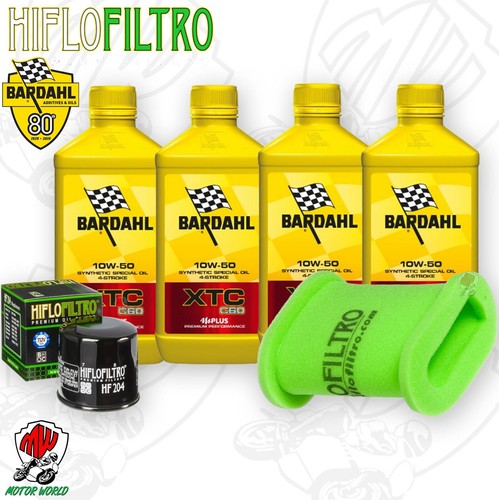 Bardahl XTC 10W50 Ölwechselkit + Filter Kawasaki KLE 500 2003 | eBay.de